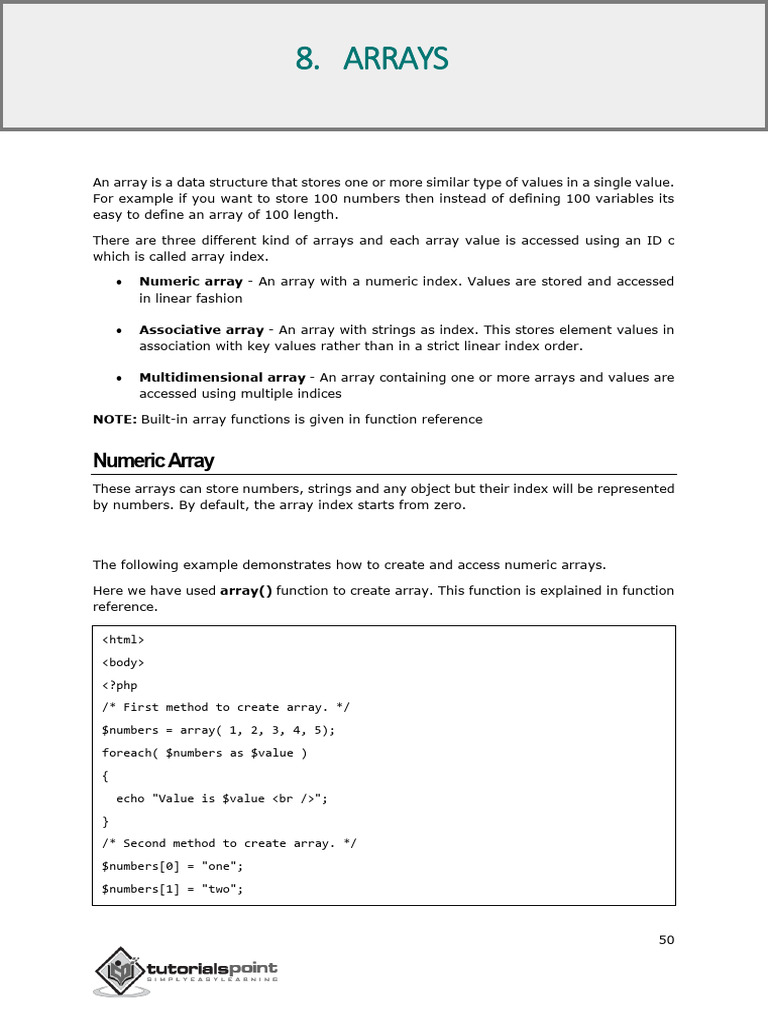 3-Array and String | PDF