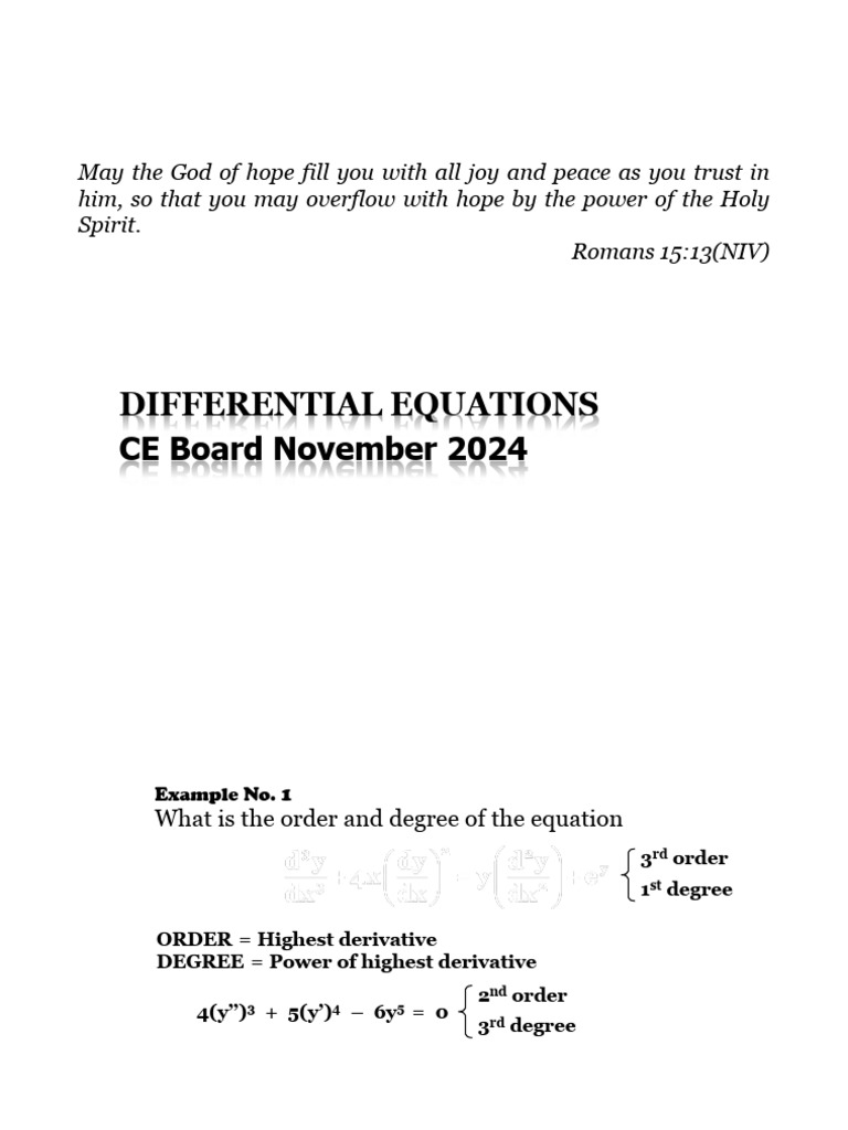 2024 Nov Diffeq White | PDF