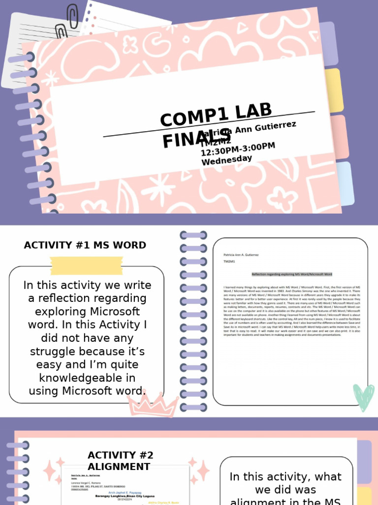 Comlab Finals | PDF | Computing