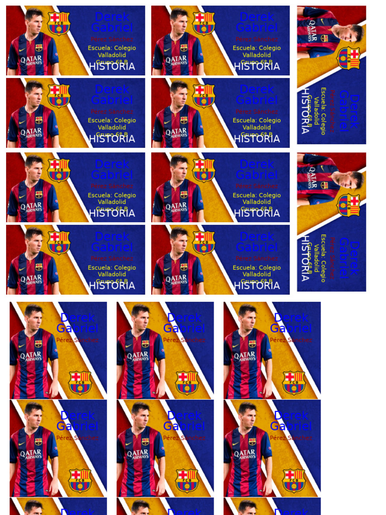 Escolares 2019 Messi | PDF