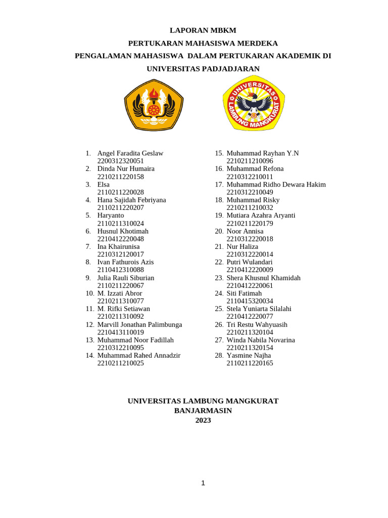 Laporan PMM 4 Unpad Revisi 2 | PDF