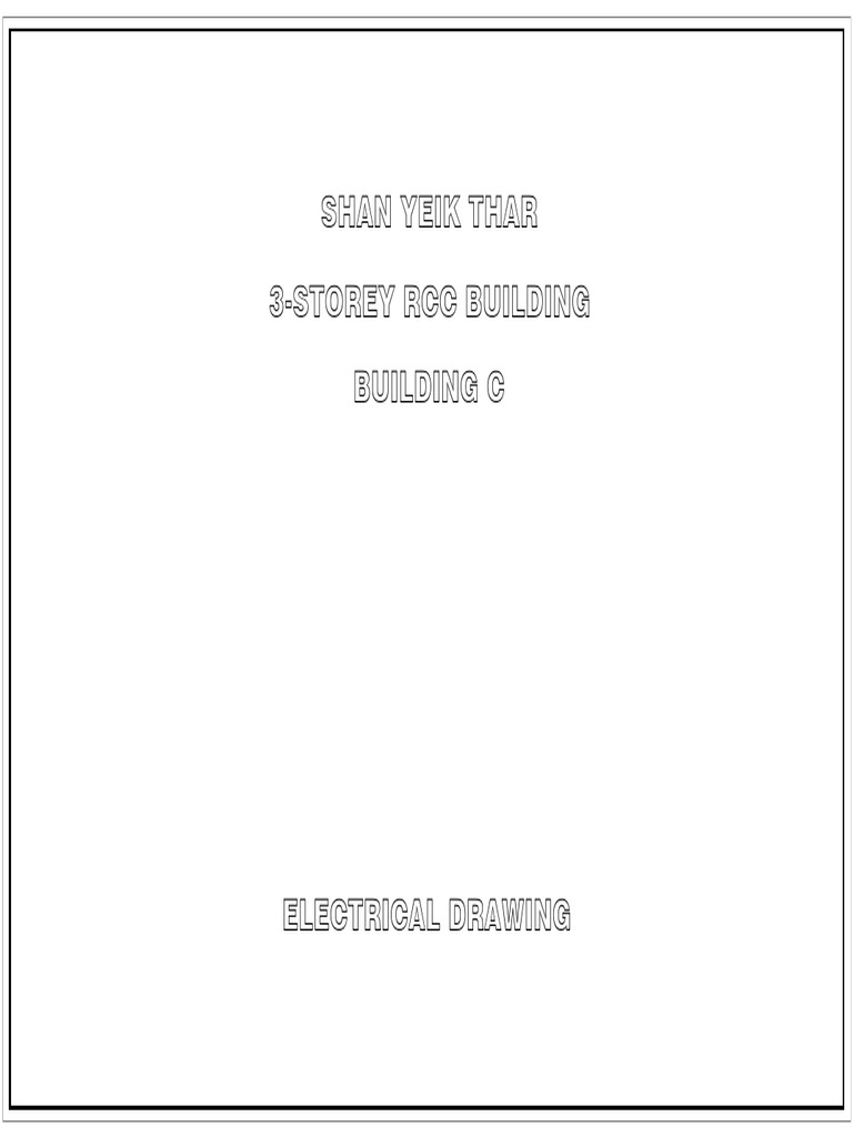 Building C Electrical Layout Plan | PDF | Lighting | Electric Power