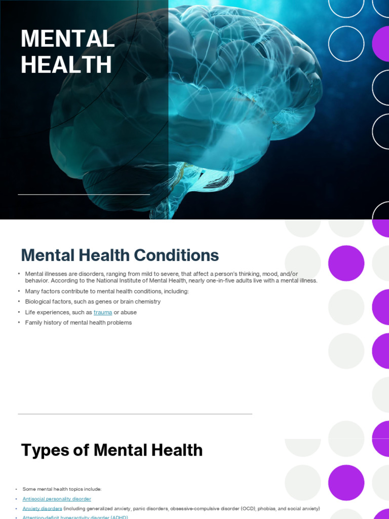 Mental Health | PDF