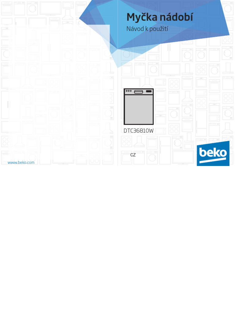 DTC36810W Navod | PDF | Ramen