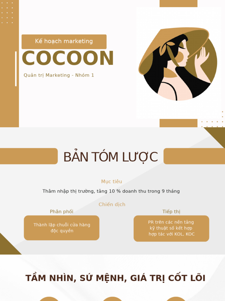 QUẢN TRỊ MARK - Nhóm1-COCCOON | PDF