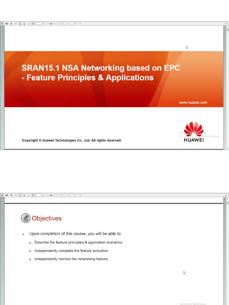 4.NSA Networking Based On EPC PDF | PDF