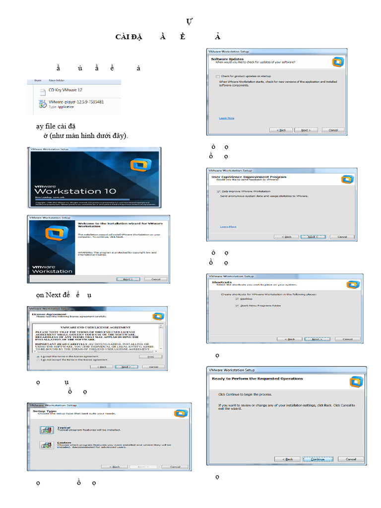 1 - HD Cai Dat VMWare 12 - Win Server - DC Server | PDF