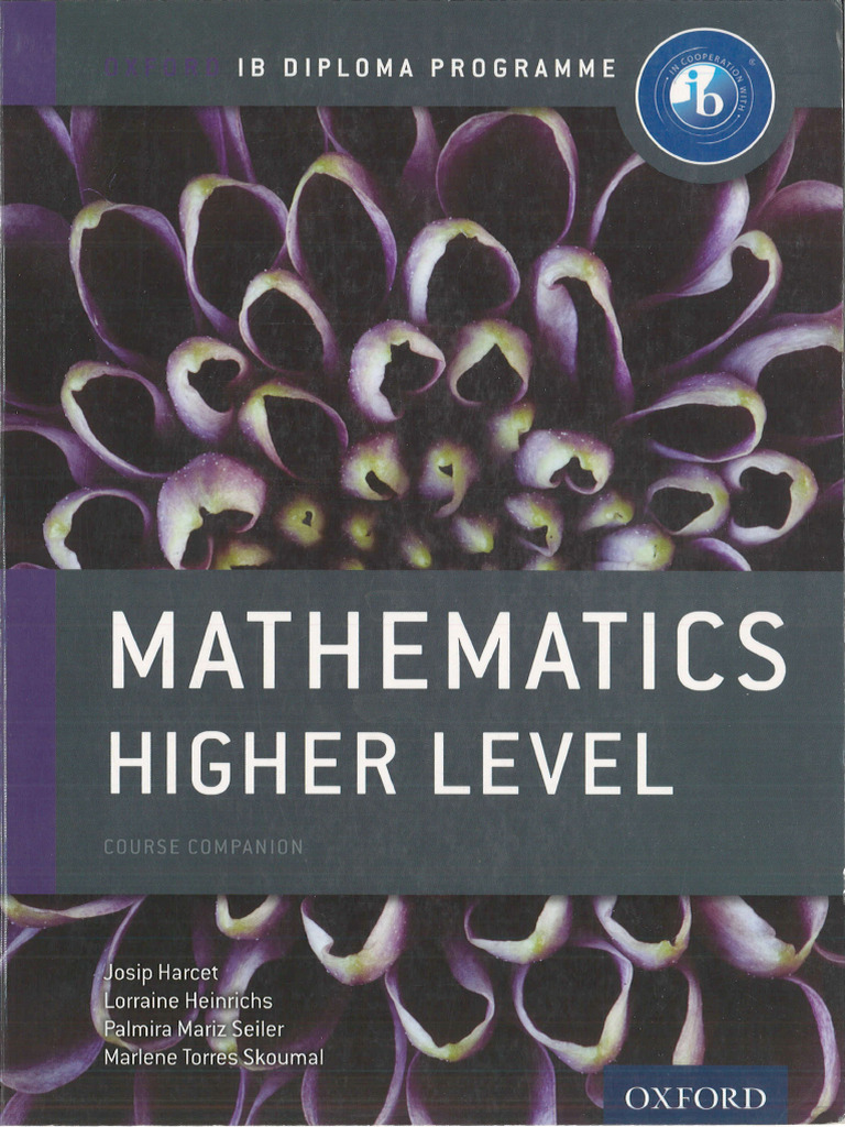 Mathematics Higher Level (Oxford) | PDF
