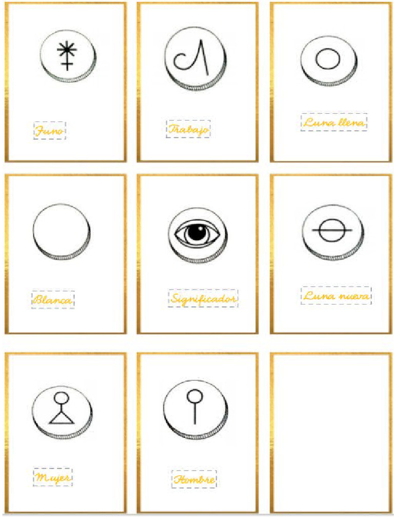 Runas Angelicales para Imprimir | PDF