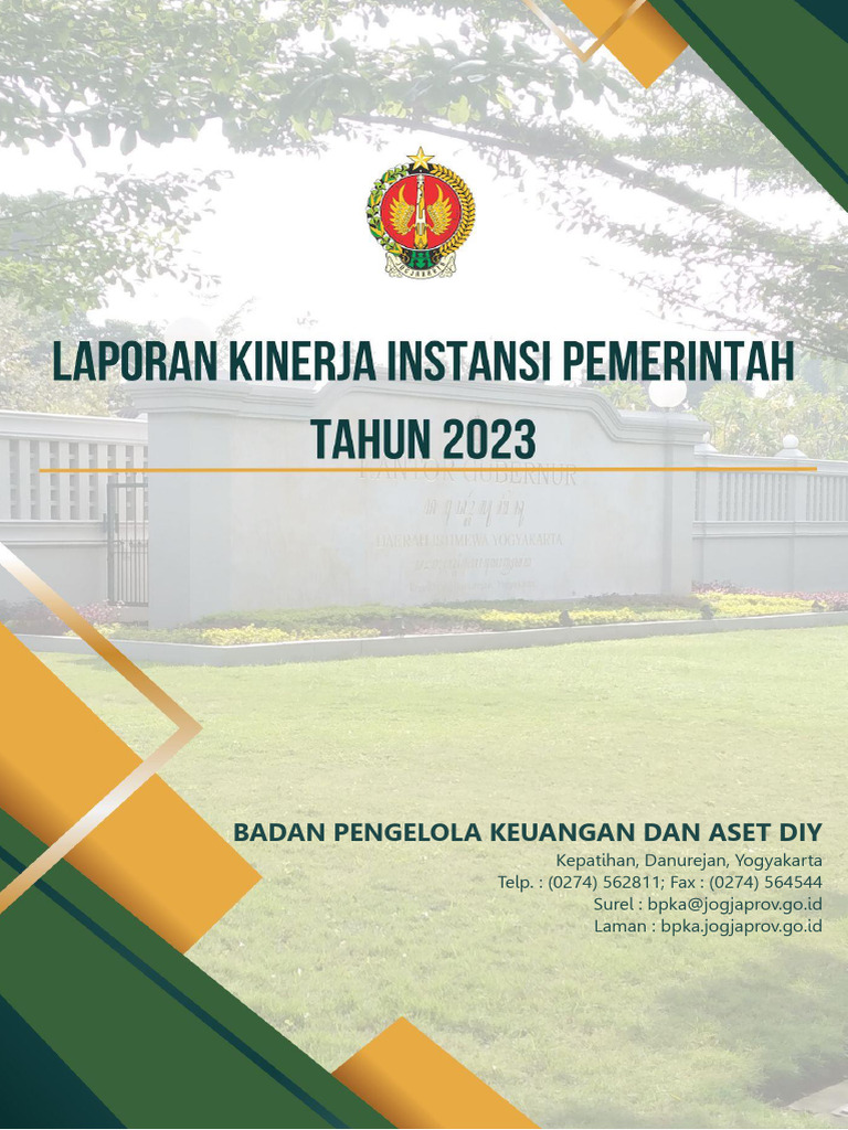 LKjIP BPKA DIY Tahun 2023 | PDF