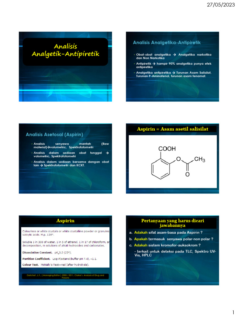 4.5. Analisis Analgetik | PDF