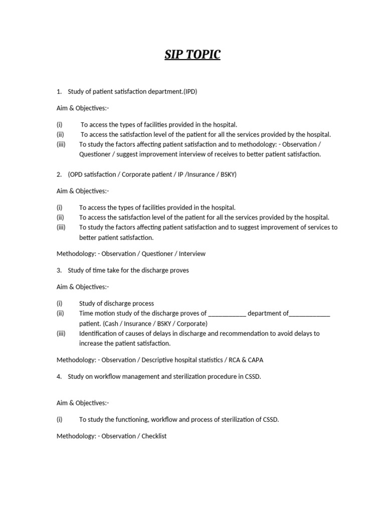 Sip Topic | PDF