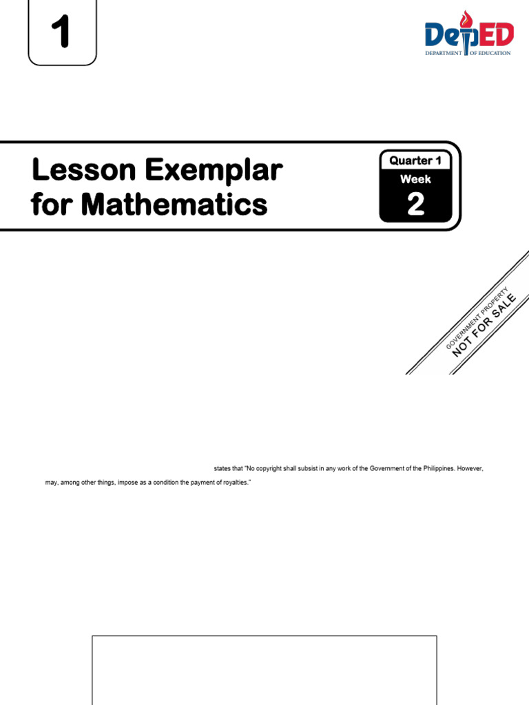 LE_Math1_Q1_Wk2_Revised | PDF