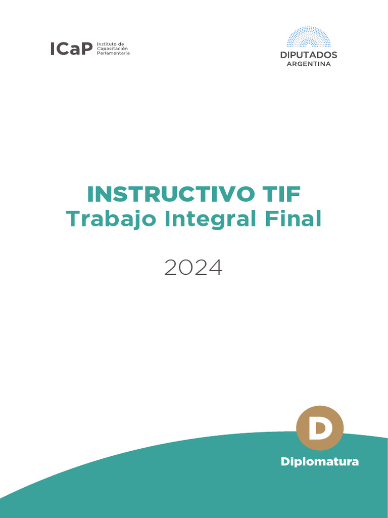Instructivo Tif | PDF
