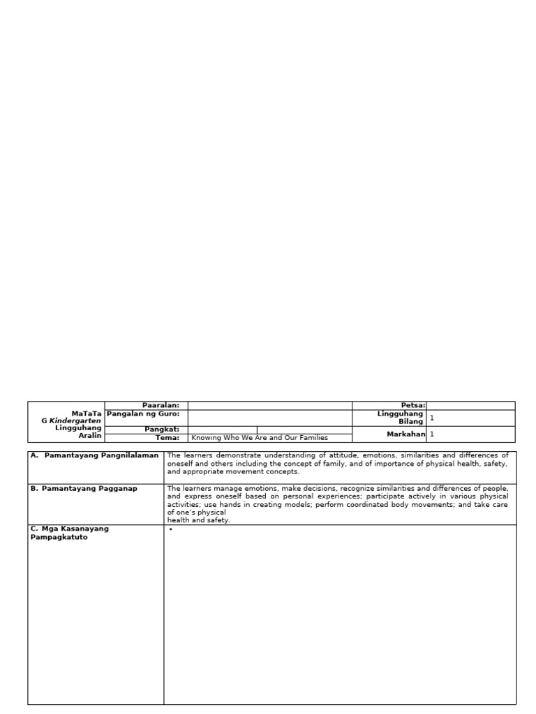 LE - ANNOTATION TEMPLATE Kinder | PDF
