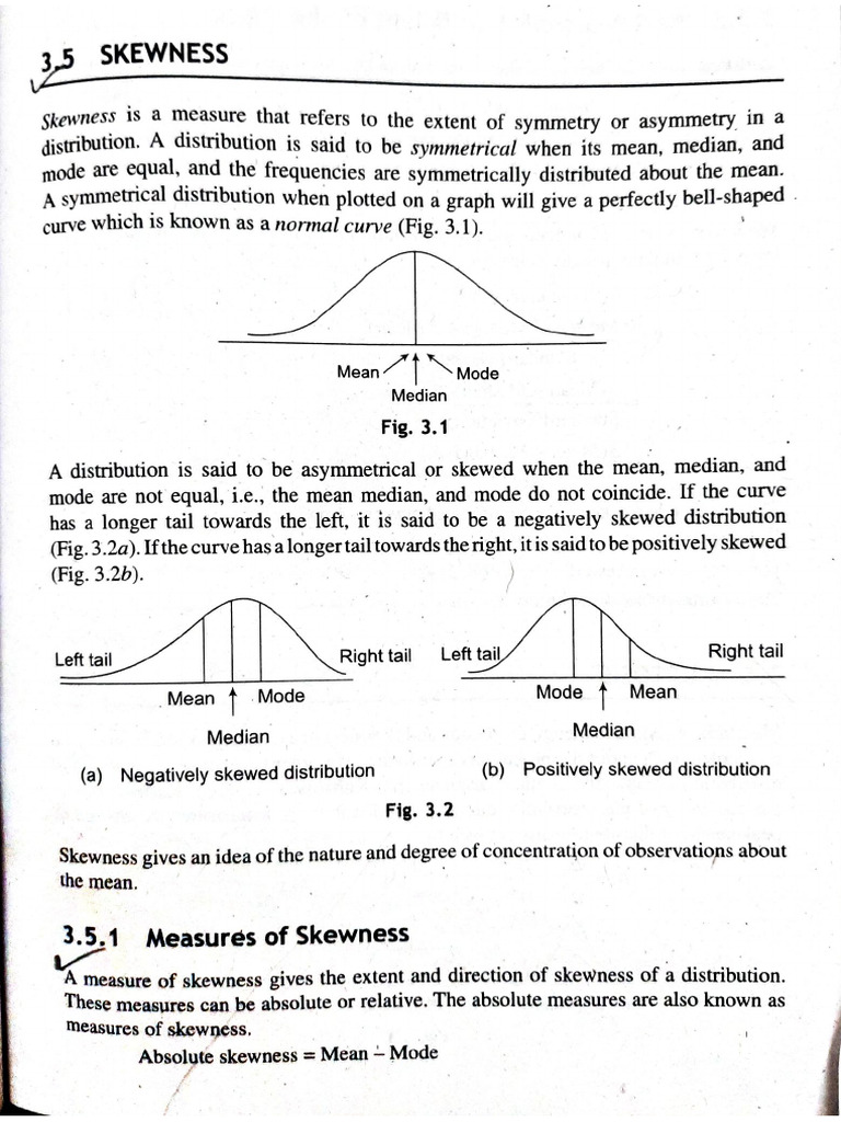 Skewness & Kurtosis | PDF