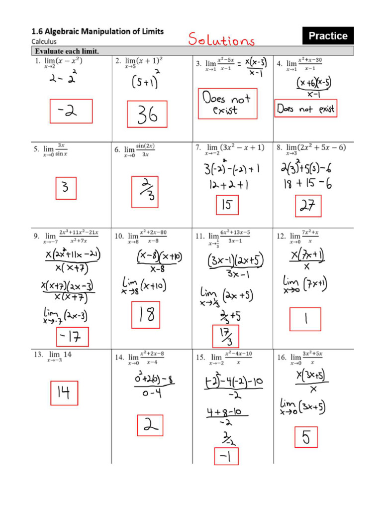 Calc 1 6 Solutions Pdf
