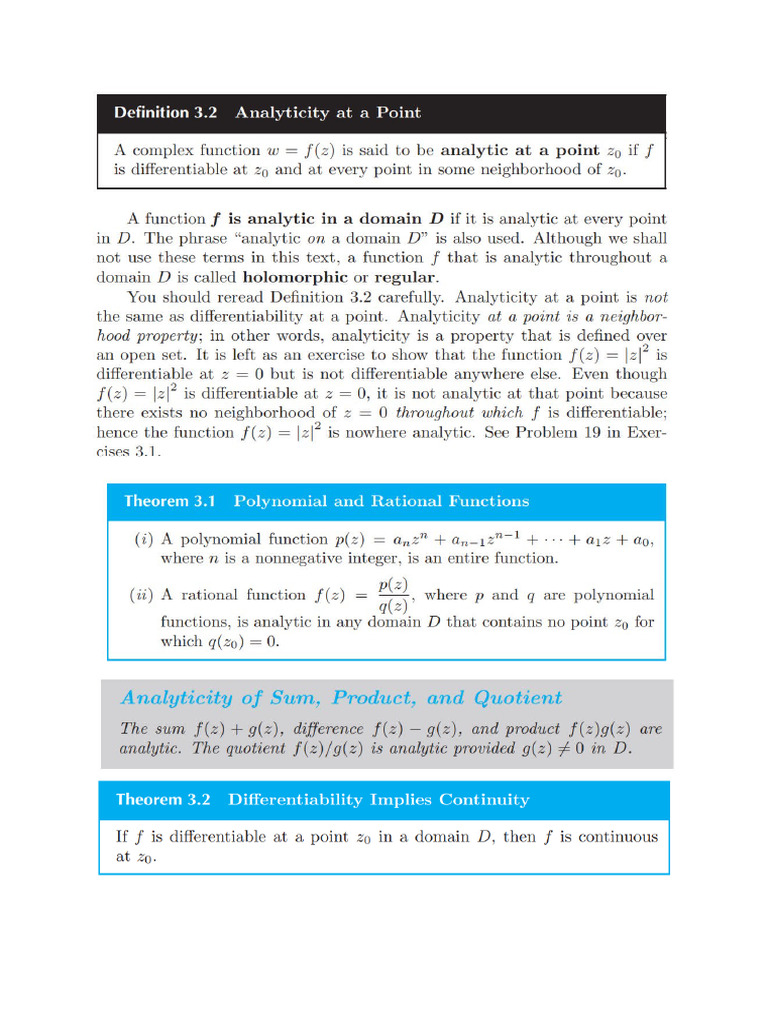 FALLSEM2024-25 BMAT201L TH CH2024250102613 Reference Material I 19-07-2024 Analytic Function | PDF