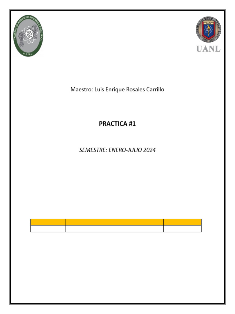 Practica 1 Fisica | PDF