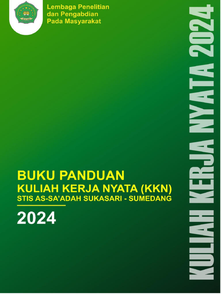 Buklet - Pedoman KKN Juli 2024 - Revisi | PDF