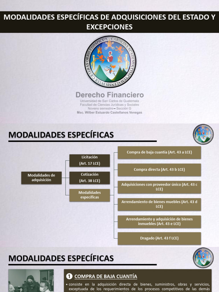Otros Procedimientos para Las Adquisiciones P-Blicas | PDF