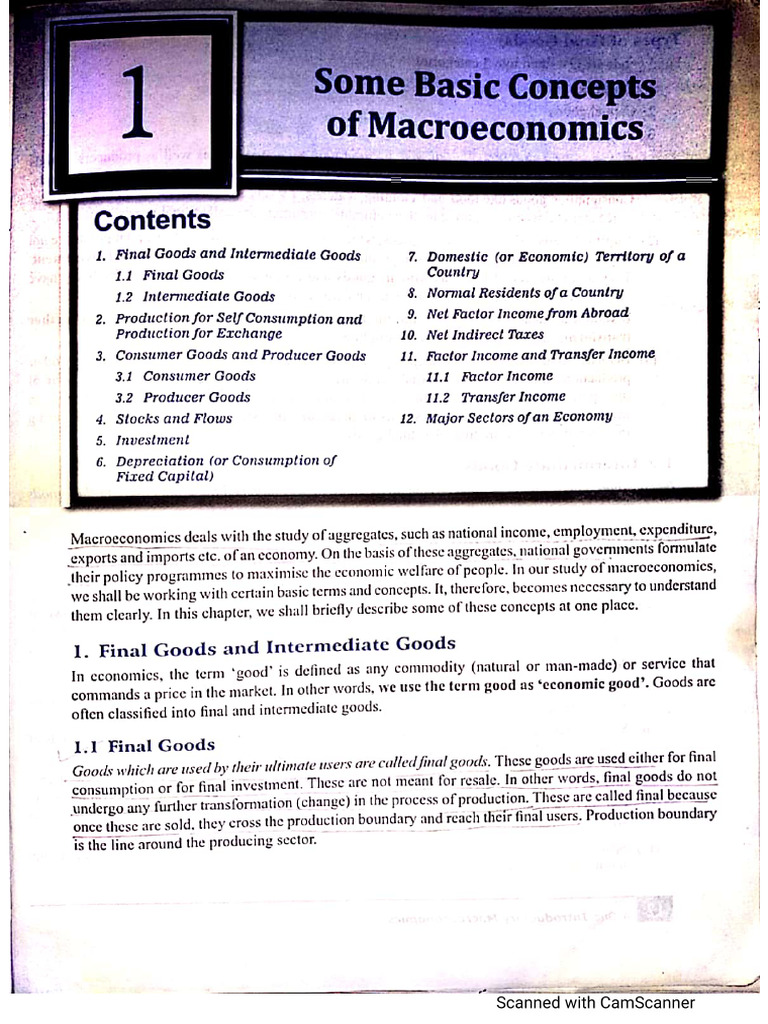 chapter-1 Macro | PDF