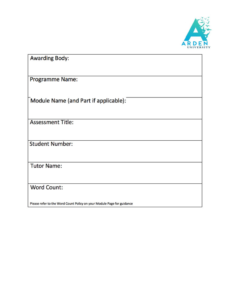 Assesment Template PFS | PDF