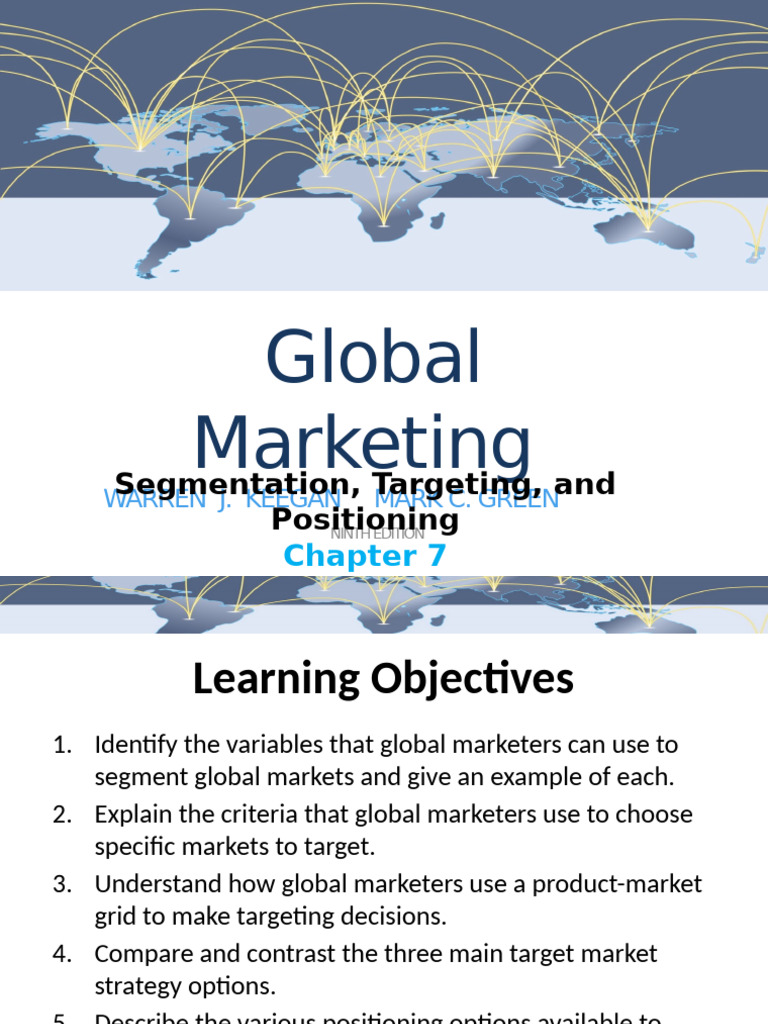 Chapter 7 - Segmentation, Targeting, and Positioning | PDF