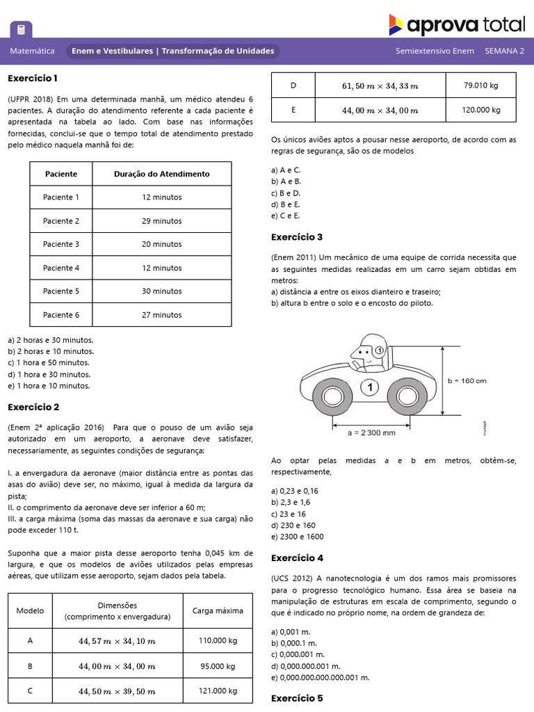 Aprova Total Mat | PDF