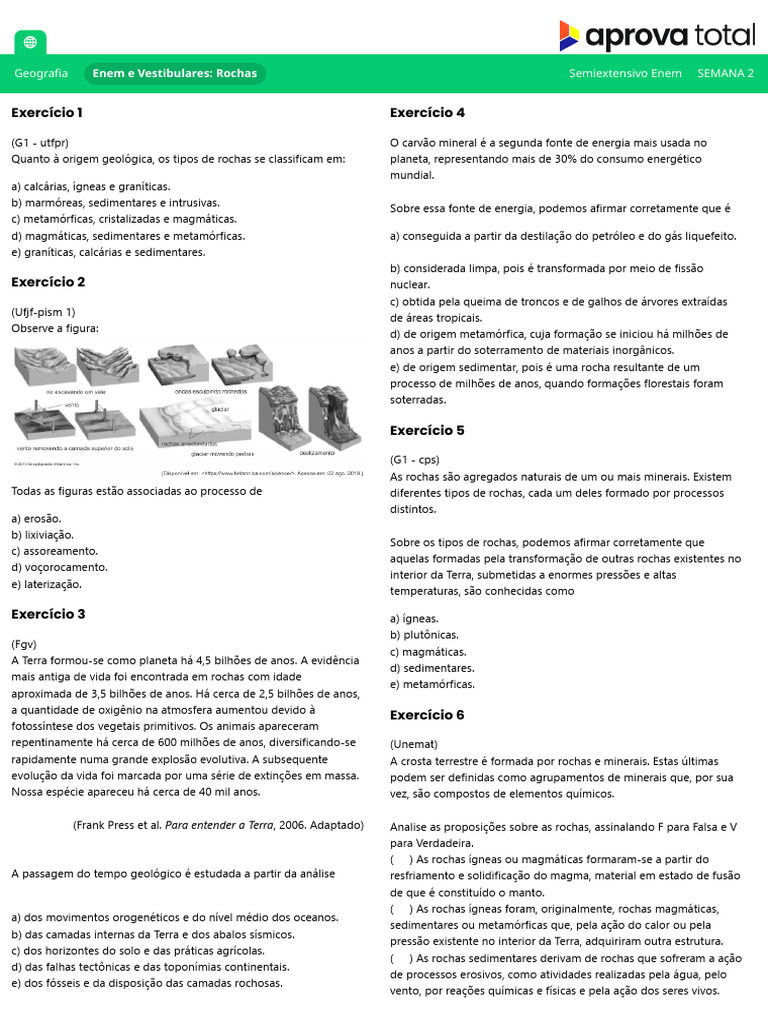 Aprova Total Geo1 | PDF