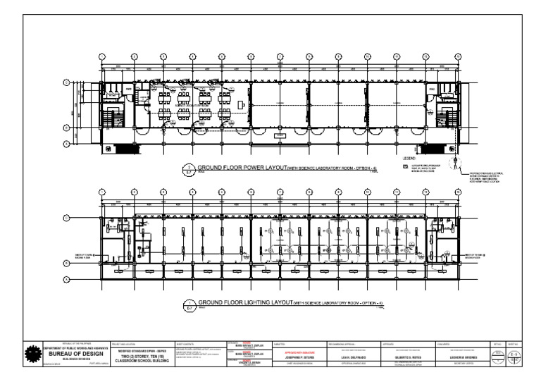 Bureau of Design: TWO (2) STOREY, TEN (10) Classroom School Building | PDF