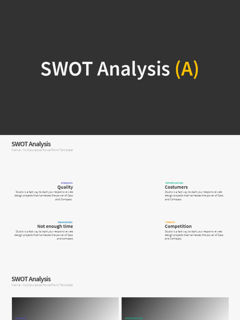 W13a - Swot | PDF