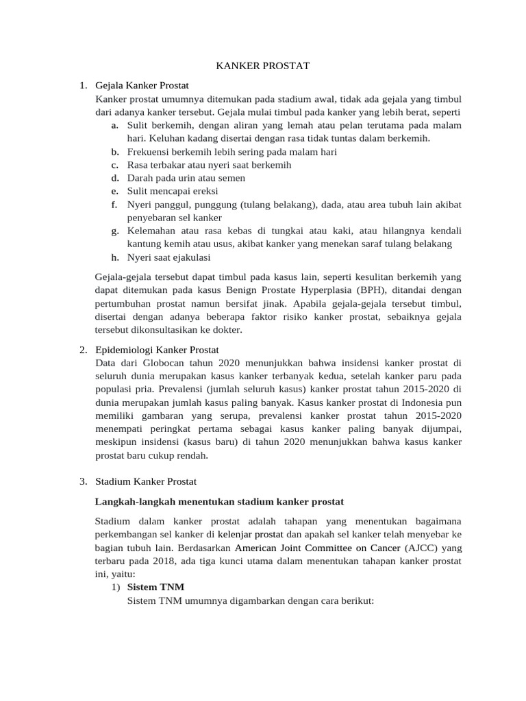 Kanker Prostat | PDF