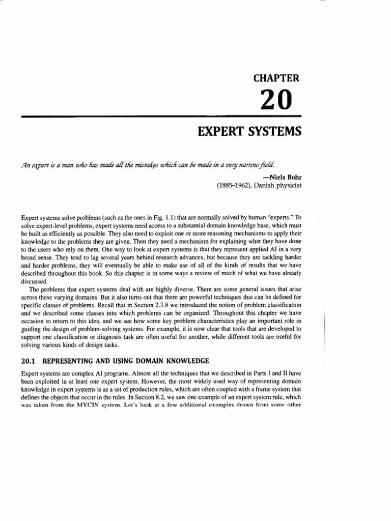 Module 5 Expert Systems | PDF
