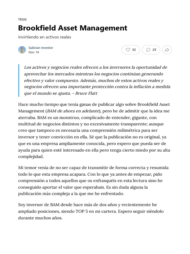 Brookfield Asset Management | PDF