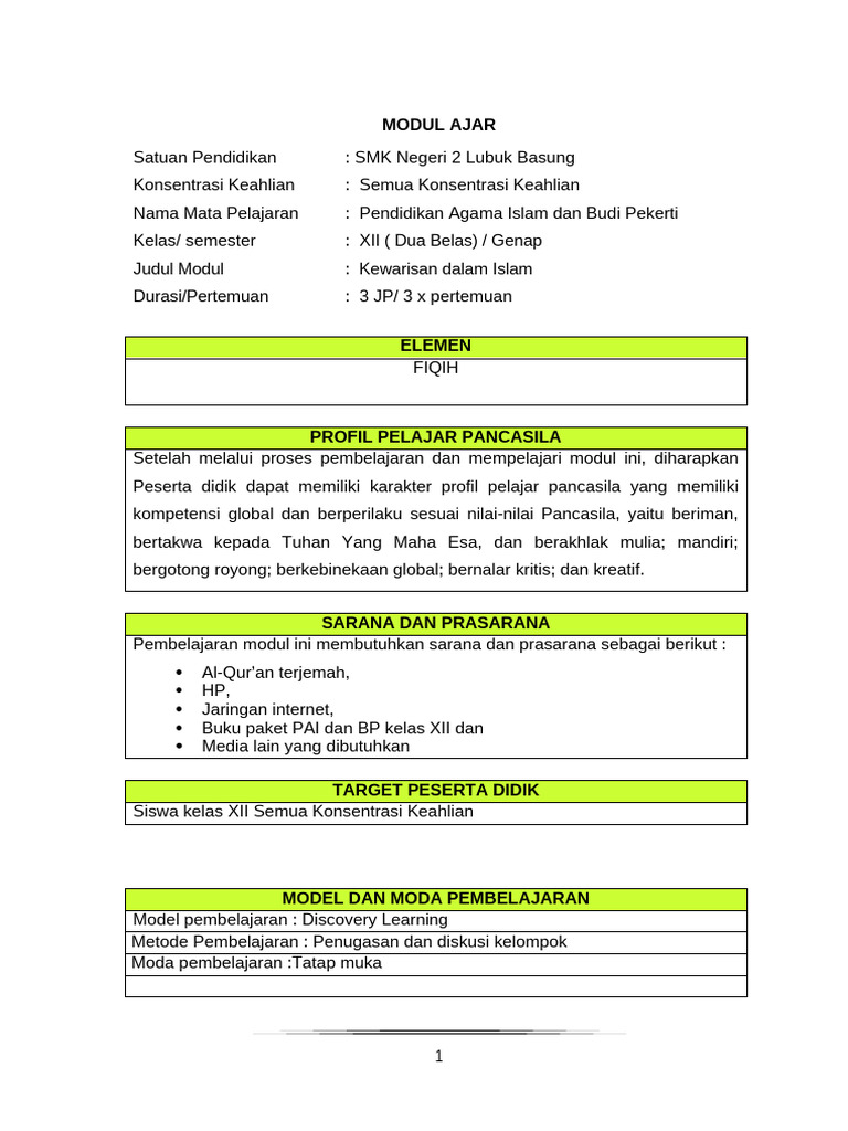 MA Fitrida IHT 2024 | PDF
