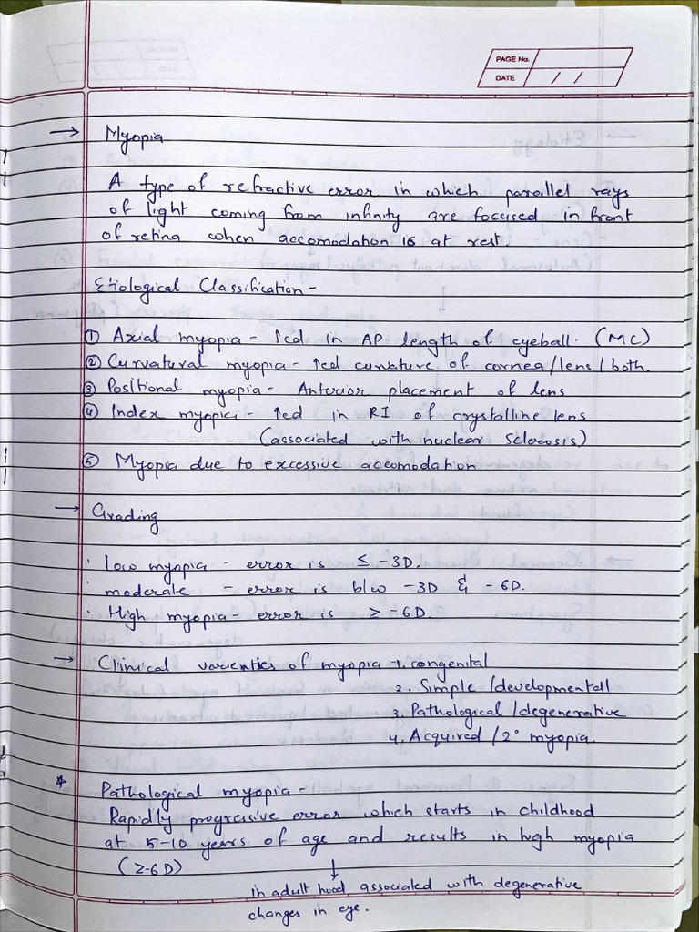 Enjoy With Refractory Errors (Myopia, Hypermetropia, Astigmatism) | PDF