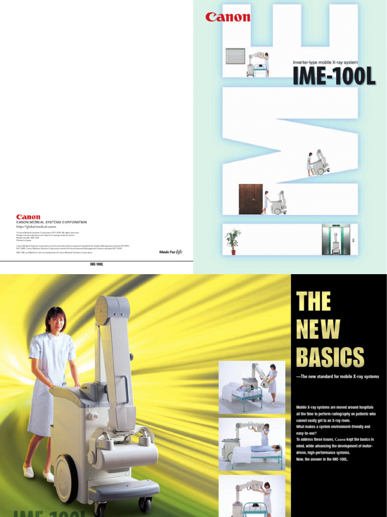 Brochure IME-100L (Canon) | PDF