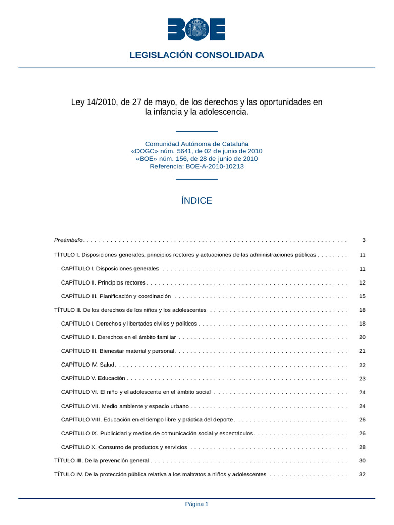 BOE A 2010 10213 Consolidado | PDF