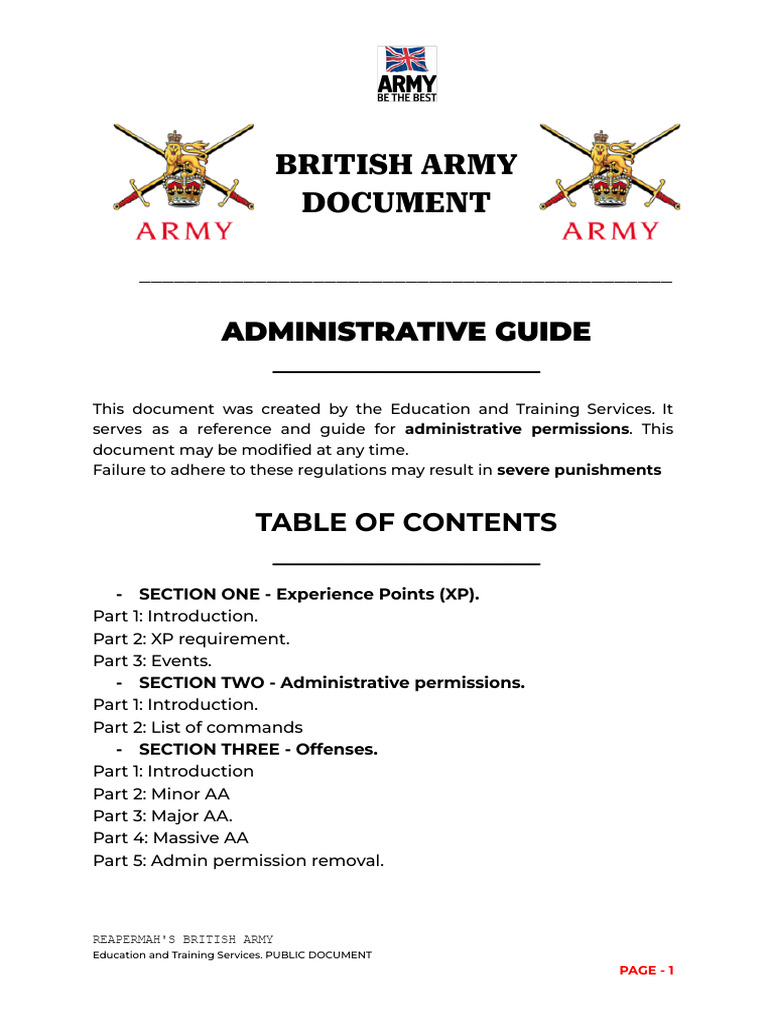 BA _ Administrative Guide | PDF