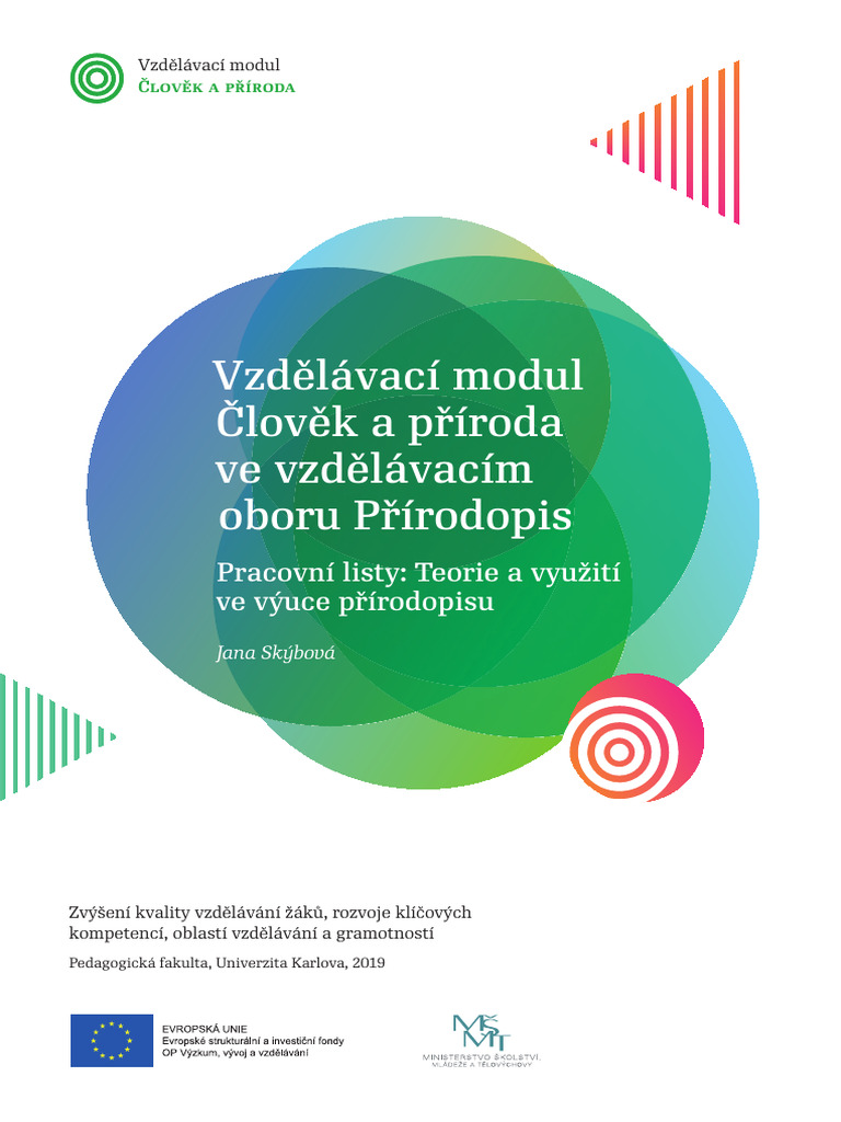 15 PR Prirodopis Pracovni Listy Teorie A Vyuziti Ve Vyuce | PDF