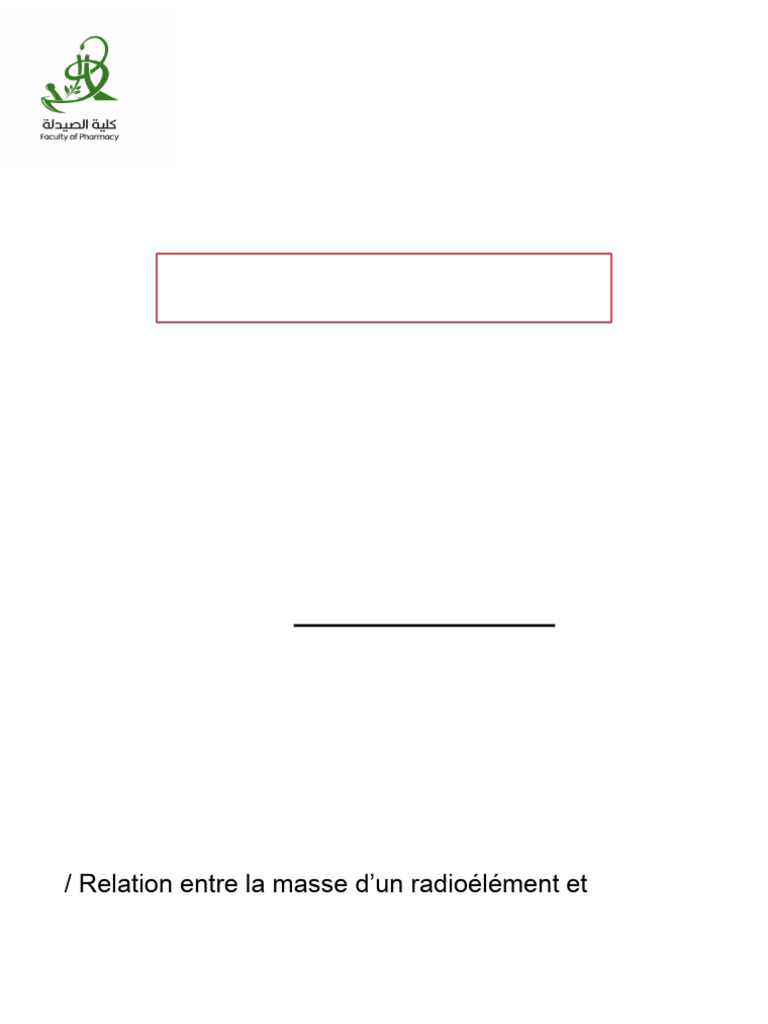 Radioelement 2022-2023 | PDF