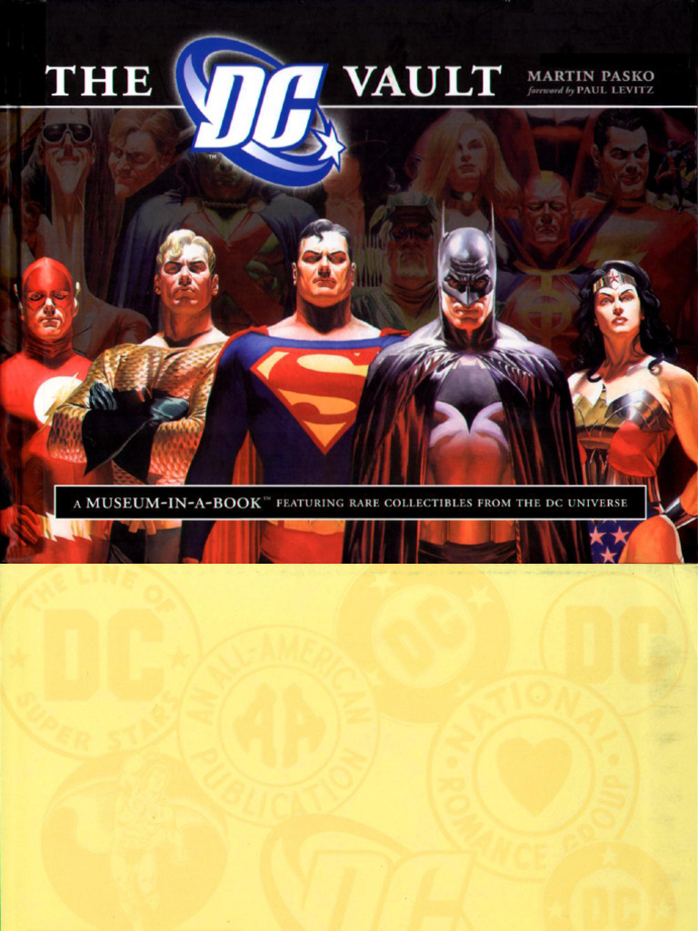 The DC Vault - A Museum-in-a-Book With Rare Collectibles From The DC ...
