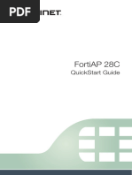 Fortiap U431F/U433F: Quick Start Guide | PDF | Ip Address | License