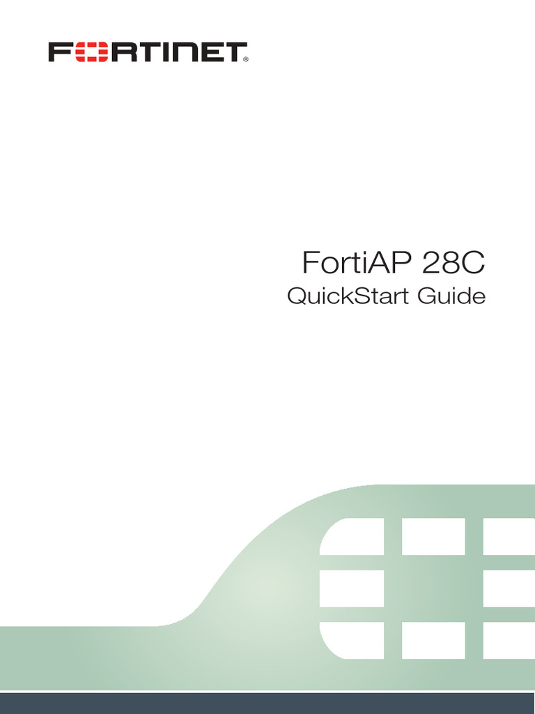 FortiAP 28C QuickStart - Online | PDF | Ip Address | Computer Network