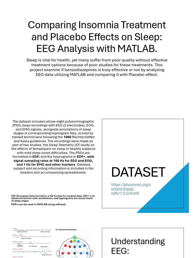 Comparing Insomnia Treatment and Placebo Effects on Sleep | PDF