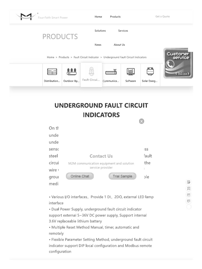 Fault Circuit Indicator | PDF