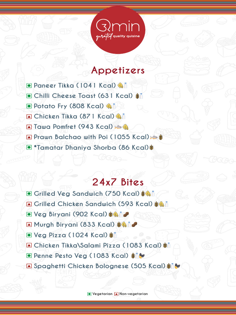 Qmin Cafe Menu | PDF