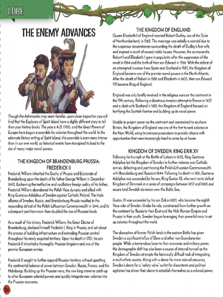 54 Spirit Island Rulebook Pages 26 | PDF