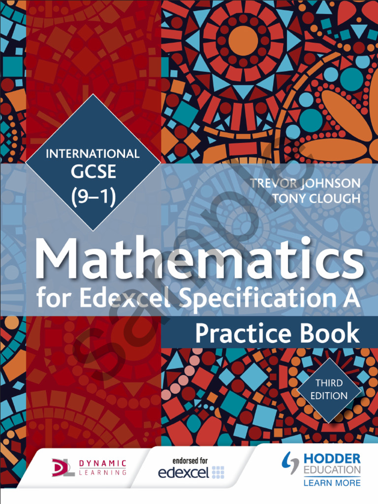 Edexcel IGCSE Practice Book | PDF
